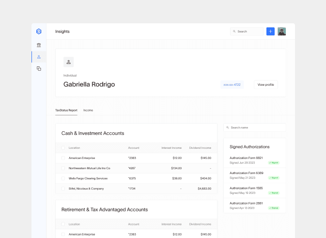 Better data. Better advice. Better outcomes. — TaxStatus